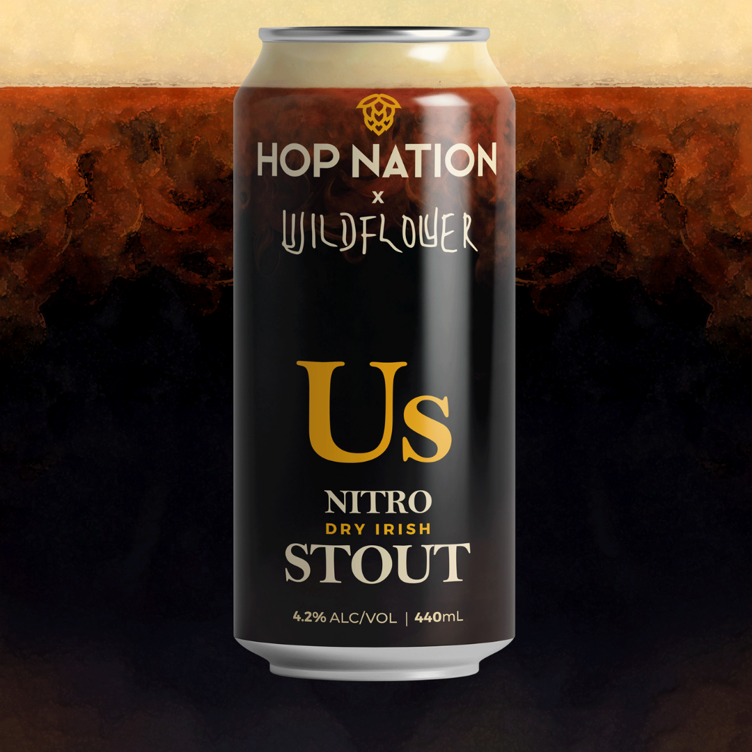 The Return of 'Us': Nitro Dry Irish Stout – Hop Nation Brewery