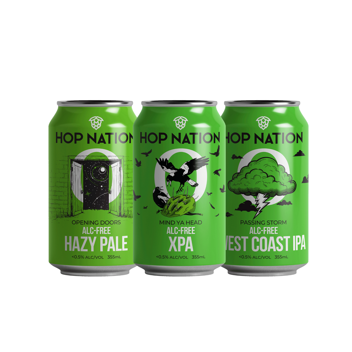Alc-Free 24 Pack – Hop Nation Brewery
