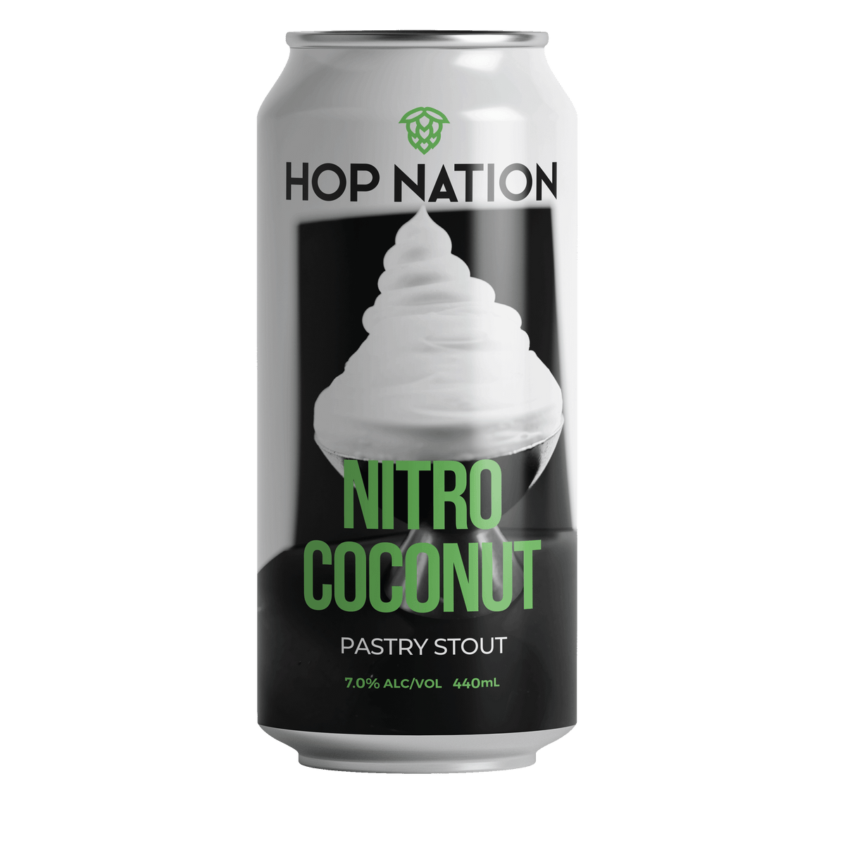Nitro Coconut Pastry Stout – Hop Nation Brewery